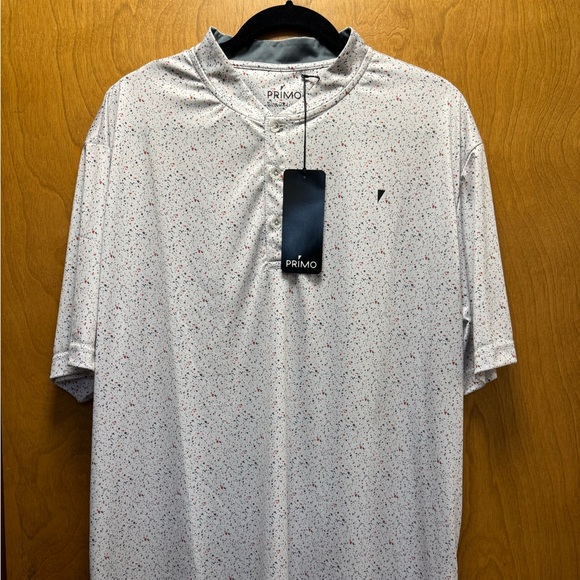 Primo | Shirts | Primo Pebble Blade Polo | Poshmark